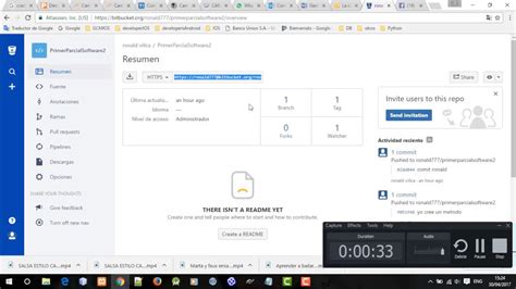 control de versiones con bitbucket youtube