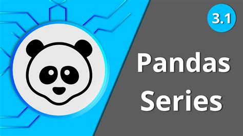 3 1 pandas introduction and series in pandas data science tutorial