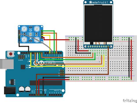 color detector using tcs230 color sensor and arduino electronics lab