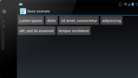 android set textview dynamically in row wise stack overflow