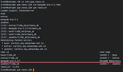 how to install and configure mongodb on centos 7