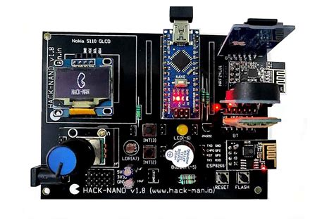 hack nano development pcb board for arduino nano