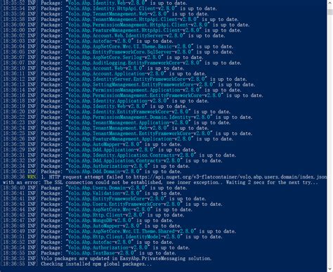 abp update error · issue 3889 · abpframework abp · github