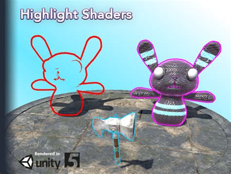highlight shaders vfx shaders unity asset store
