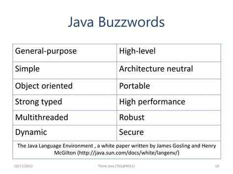 ppt think java java programming language part 1