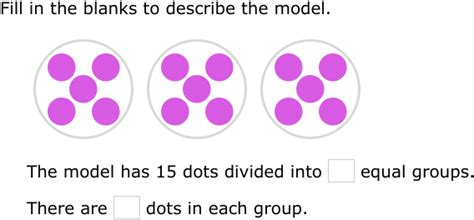 ixl divide by counting equal groups year 2 maths practice