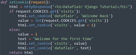 django cookies and cookies handling how to create cookies in django