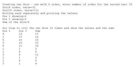 solved 3 die java and dicetester java implement a clas