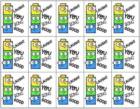 Caught You Being Good Reward Tickets Classroom Management Tpt