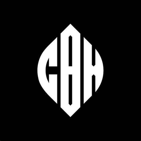 El Diseño Del Logotipo De La Letra Del Círculo Cbx Con Forma De Círculo