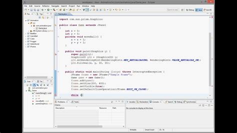 creating animation in eclipse java youtube