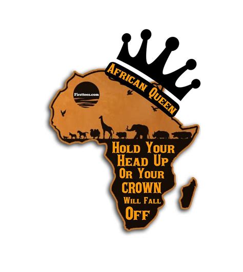 African Queen Digital Art By Firsttees Motivational Artwork Fine Art