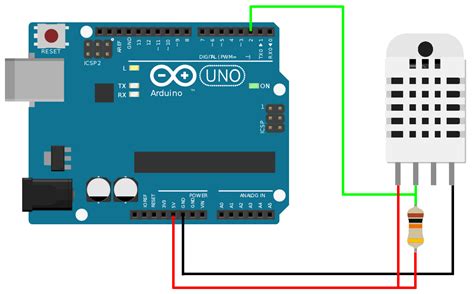 dht11 dht22 temperatursensor arduino sketch iotspace dev