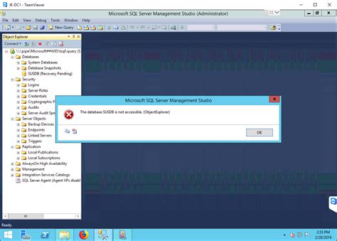 solved wsus susdb recovery pending state want to