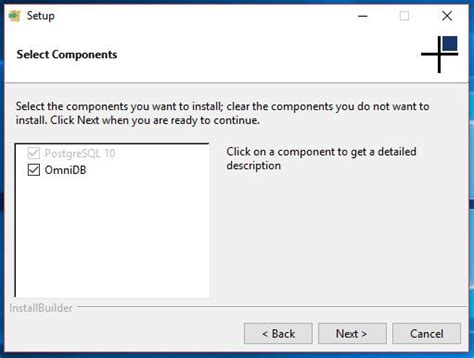 postgresql installer by 2ndquadrant now supports omnidb