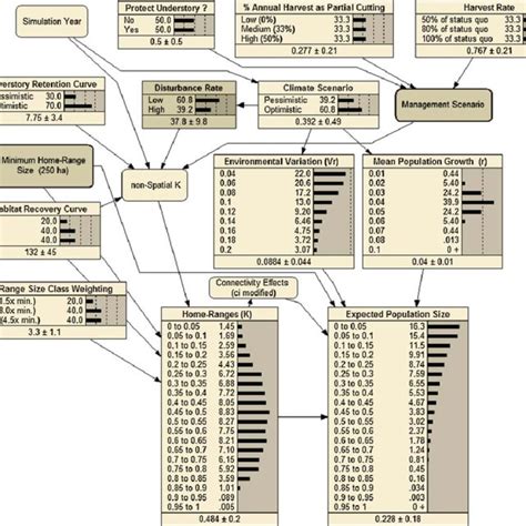 A Graphical Representation Of The Bayesian Network Meta Model Darker