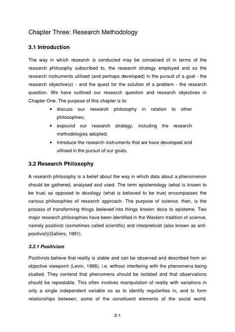 Example Of Methodology In Qualitative Research Method