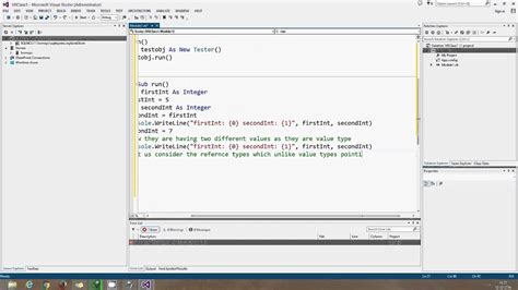 difference between value type and reference type vbclass1 youtube