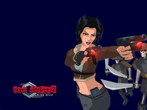 Hana Tsu Vachel Fear Effect Official Art 3d Gun Weapon Image