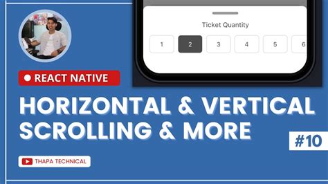 flatlist keys and horizontal vertical scrolling effects in react native