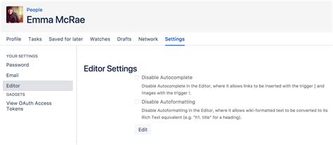 autocomplete for links files macros and mentions confluence data
