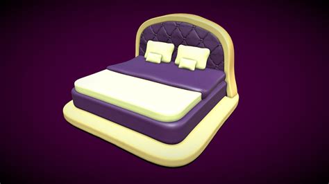 3d Couple Bed Buy Royalty Free 3d Model By Gabriel Diego Gabrieldi