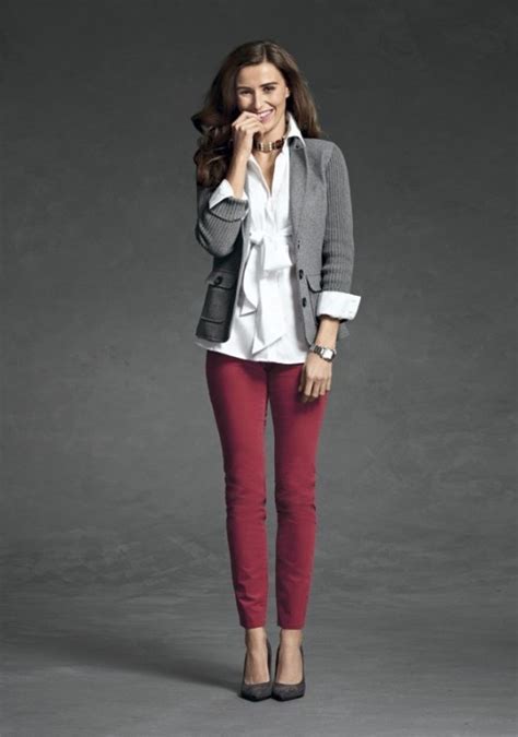 13 Cool Red And Grey Work Outfits To Get Inspired Styleoholic