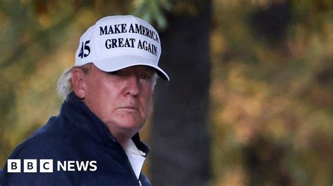 Us Election Being With Trump The Day He Lost Bbc News