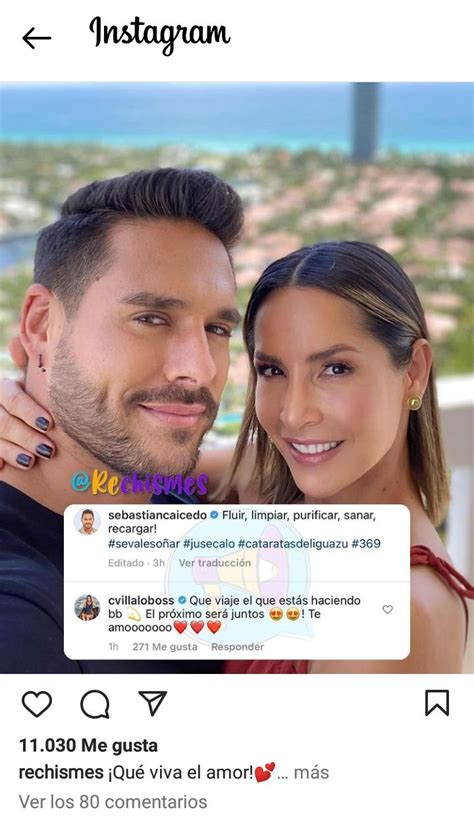 Carmen Villalobos Respondió A Los Rumores De Que Se Separó De Sebastián