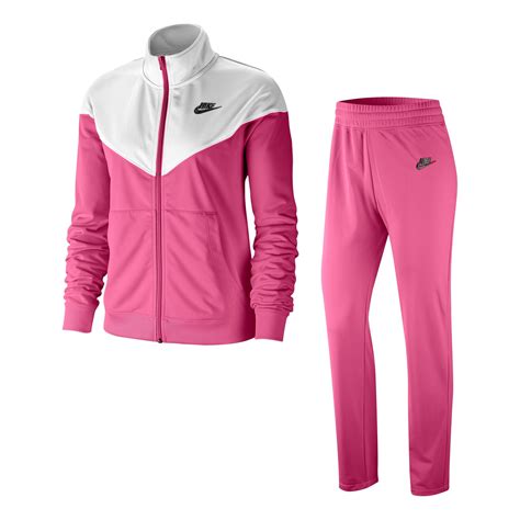 Nike Sportswear Trainingsanzug Damen Pink Weiß Online Kaufen Center