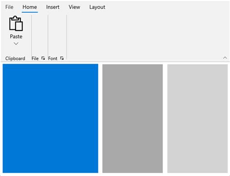 dealing with ribbon items in winui ribbon control syncfusion
