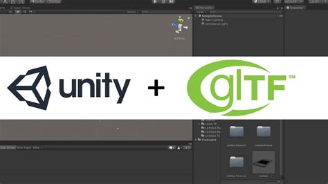gltf or glb import to unity gltf format youtube