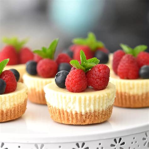 Easy Mini Cheesecakes Full Kitchen Recipes