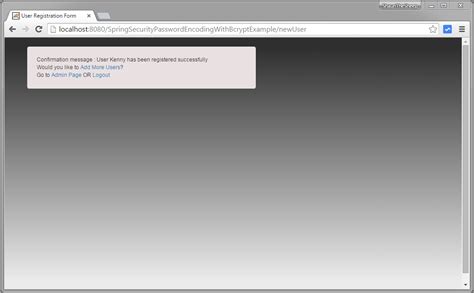 spring security 4 hibernate password encoder bcrypt example websystique