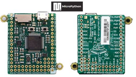 micropython python for programming microcontrollers meccanismo