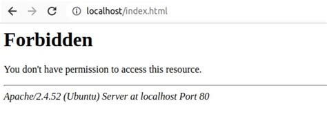ubuntu 22 04 apache 403 forbidden you don t have permission to access