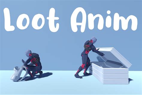 loot anim set 3d animations unity asset store
