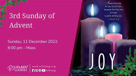 3rd Sunday Of Advent 2022
