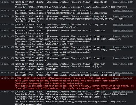 firebaseerror [code invalid argument] invalid database id [object