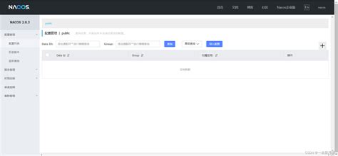 docker安装nacos详细教程 csdn博客