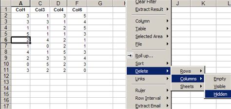 delete blank empty hidden rows columns sheets excel tips and add ins