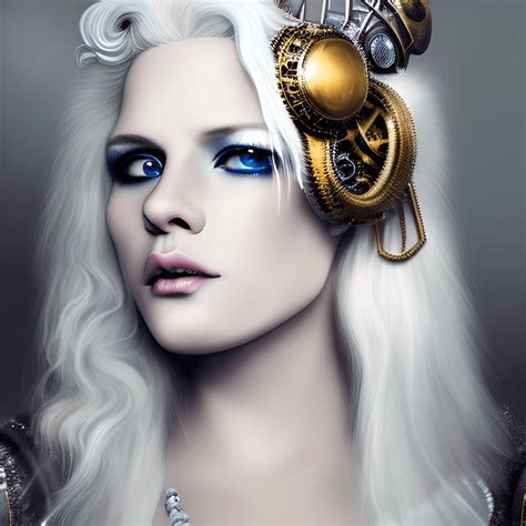 Majestic Steampunk Blonde · Creative Fabrica