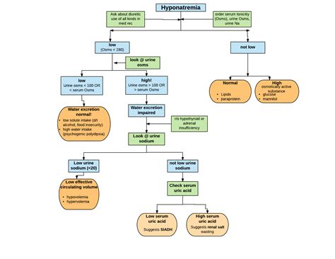 Hyponatremia Differential Diagnosis Algorithm In Canc