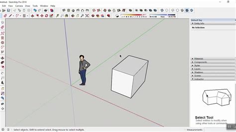 02 how to use sketchup toolbars របៀបប្រើ toolbars ក្នុង sketchup