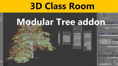 modular tree สุดยอด addon ทำต้นไม้ใน blender youtube