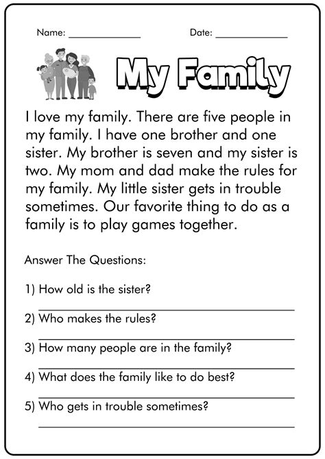 Free Reading Comprehension Worksheet Fifth Grade Download Free Reading