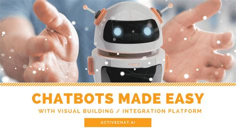 chatbots for business support and marketing visual chatbot builder