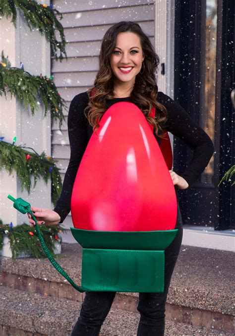 Christmas Light Bulb Costume For Adults Adult Christmas Costumes 39 99