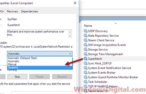 service host local system high cpu disk memory usage