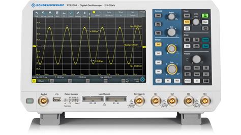 project your oscilloscope screen with display over lan rohde and schwarz